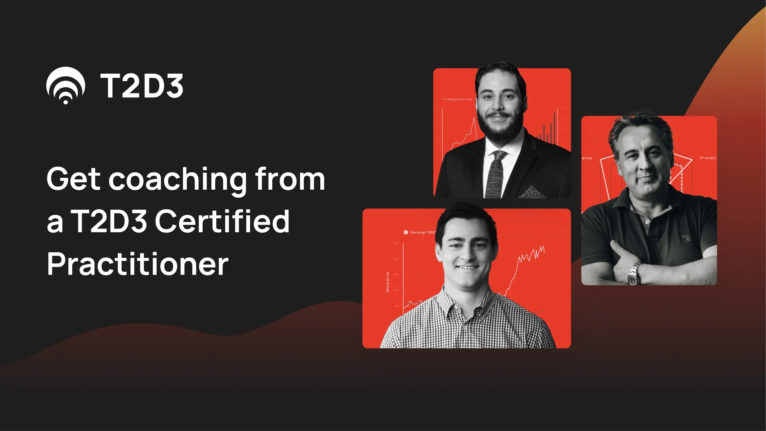T2D3-certified SaaS Marketing Coaches